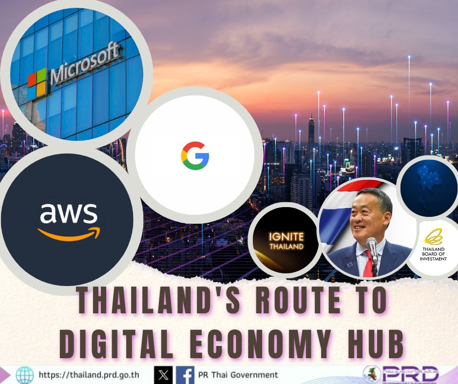Thailand's Route to a Digital Economy Hub