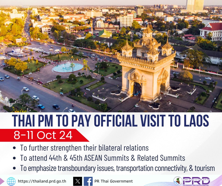 Thai Prime Minister to pay official visit to Lao PDR