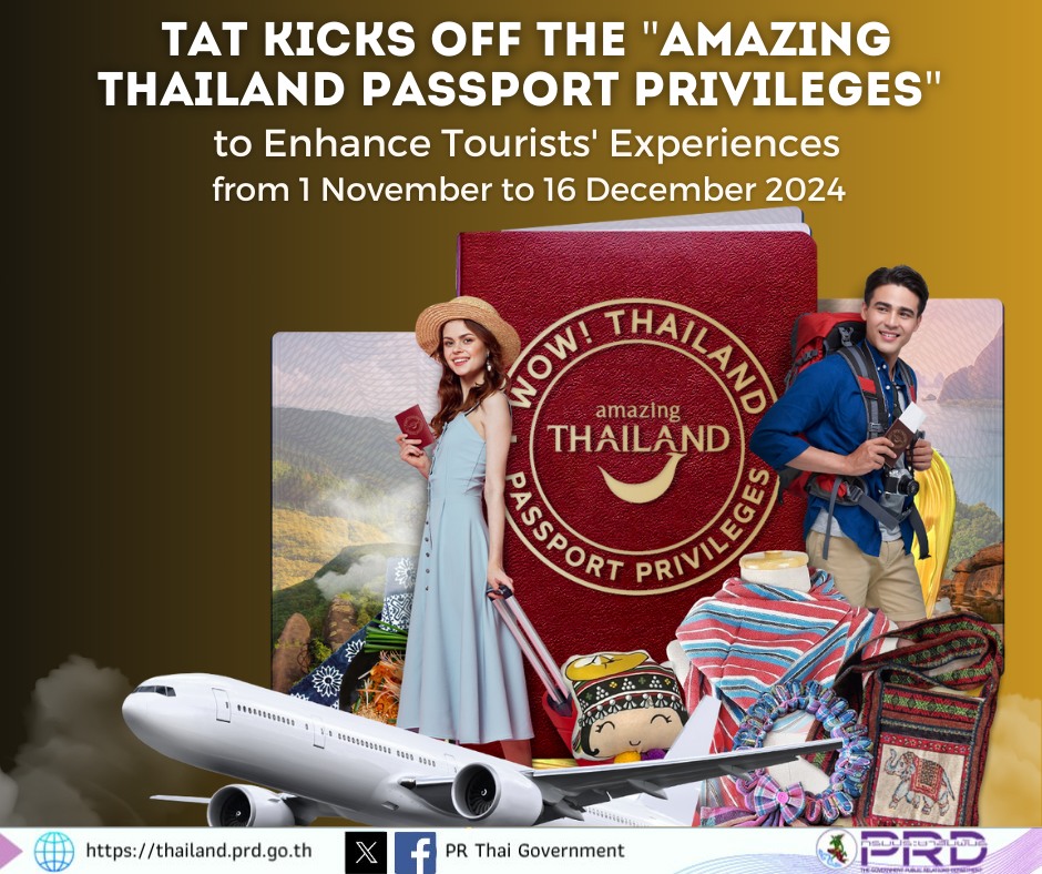 TAT kicks off the "Amazing Thailand Passport Privileges" to Enhance ...