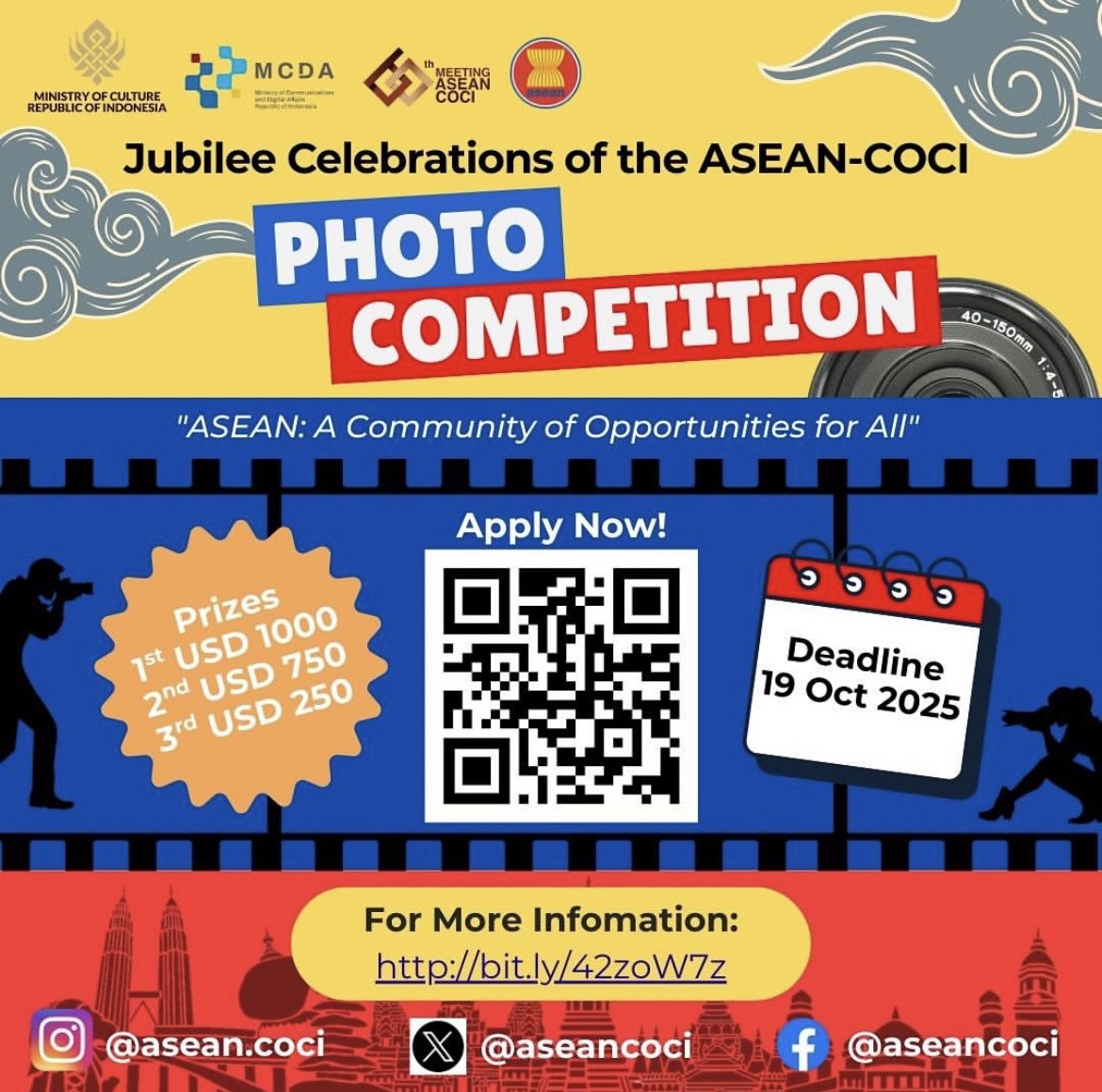 ASEAN-COCI Launches Regional Photo Competition to Mark 2025 Jubilee