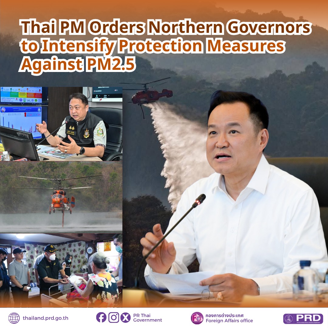 Thai PM Orders Northern Governors to Intensify Protection Measures ...